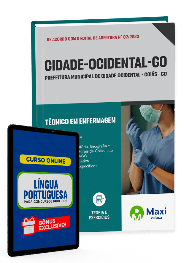 Apostila Prefeitura de Cidade Ocidental - GO - 2023 - Técnico em Enfermagem
